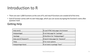 1 R Tutorial Introduction | PPT