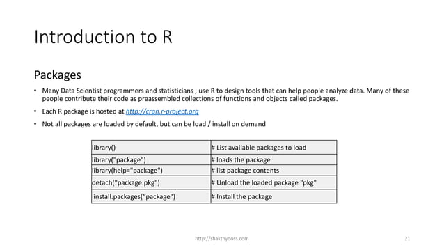 1 R Tutorial Introduction | PPT