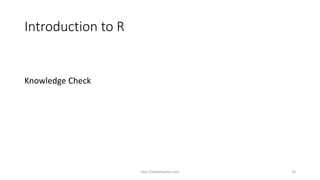1 R Tutorial Introduction | PPT