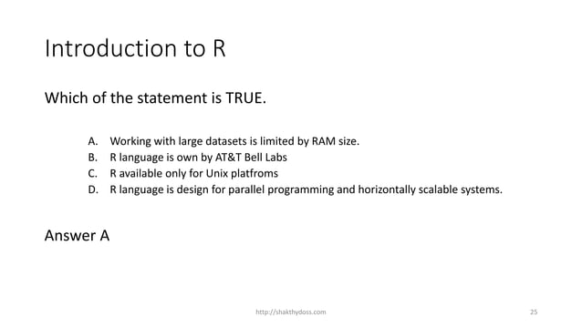 1 R Tutorial Introduction | PPT