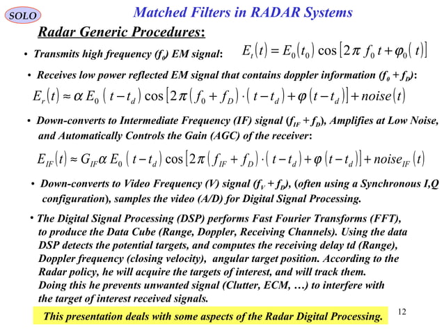 1 radar signal processing | PPT