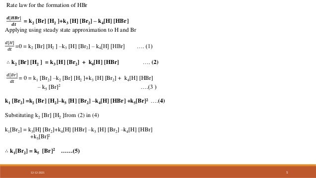 Reactions between hydrogen and bromine | PPTX
