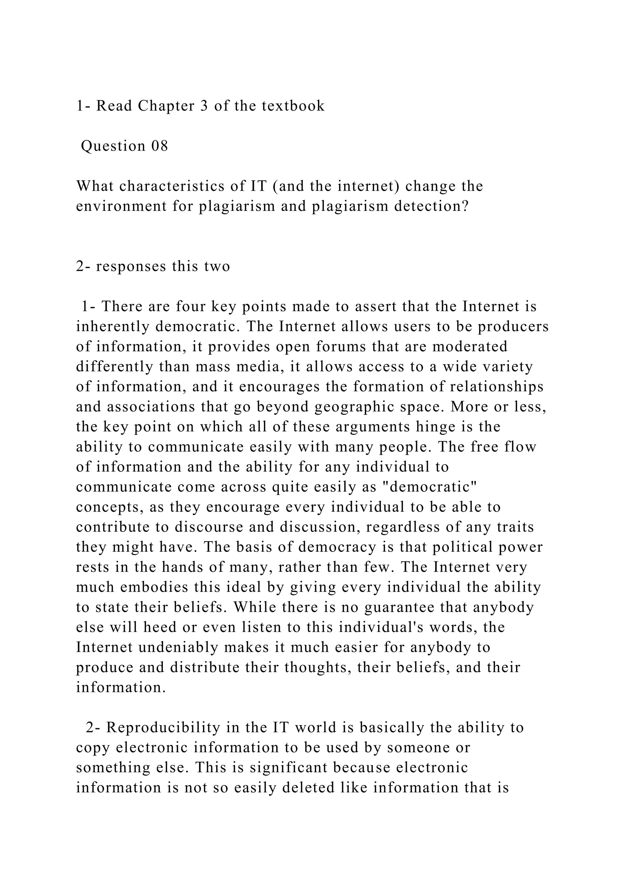 1- Read Chapter 3 of the textbook Question 08What character.docx