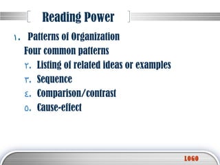 reading power | PPT