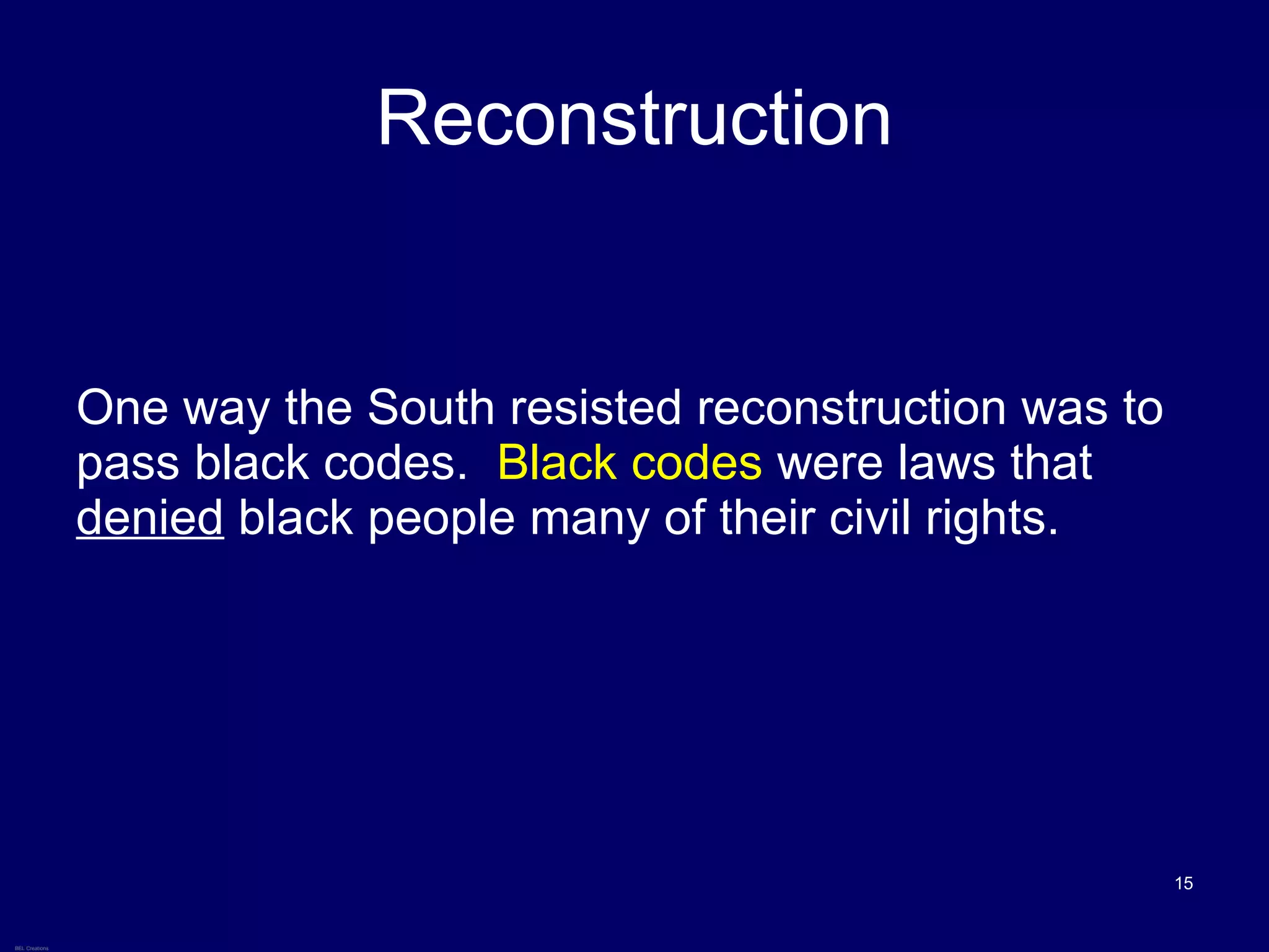 Reconstruction | PPT