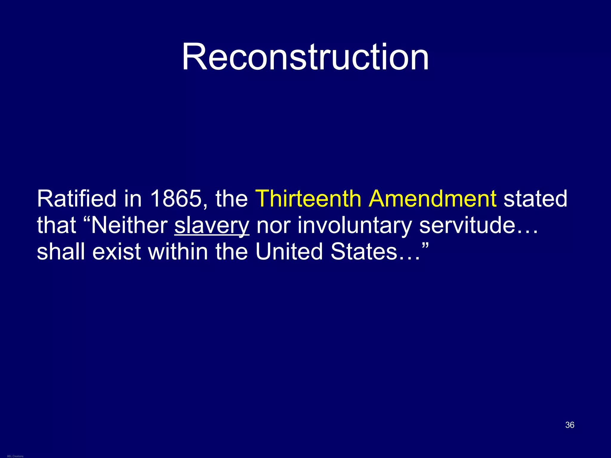 Reconstruction | PPT
