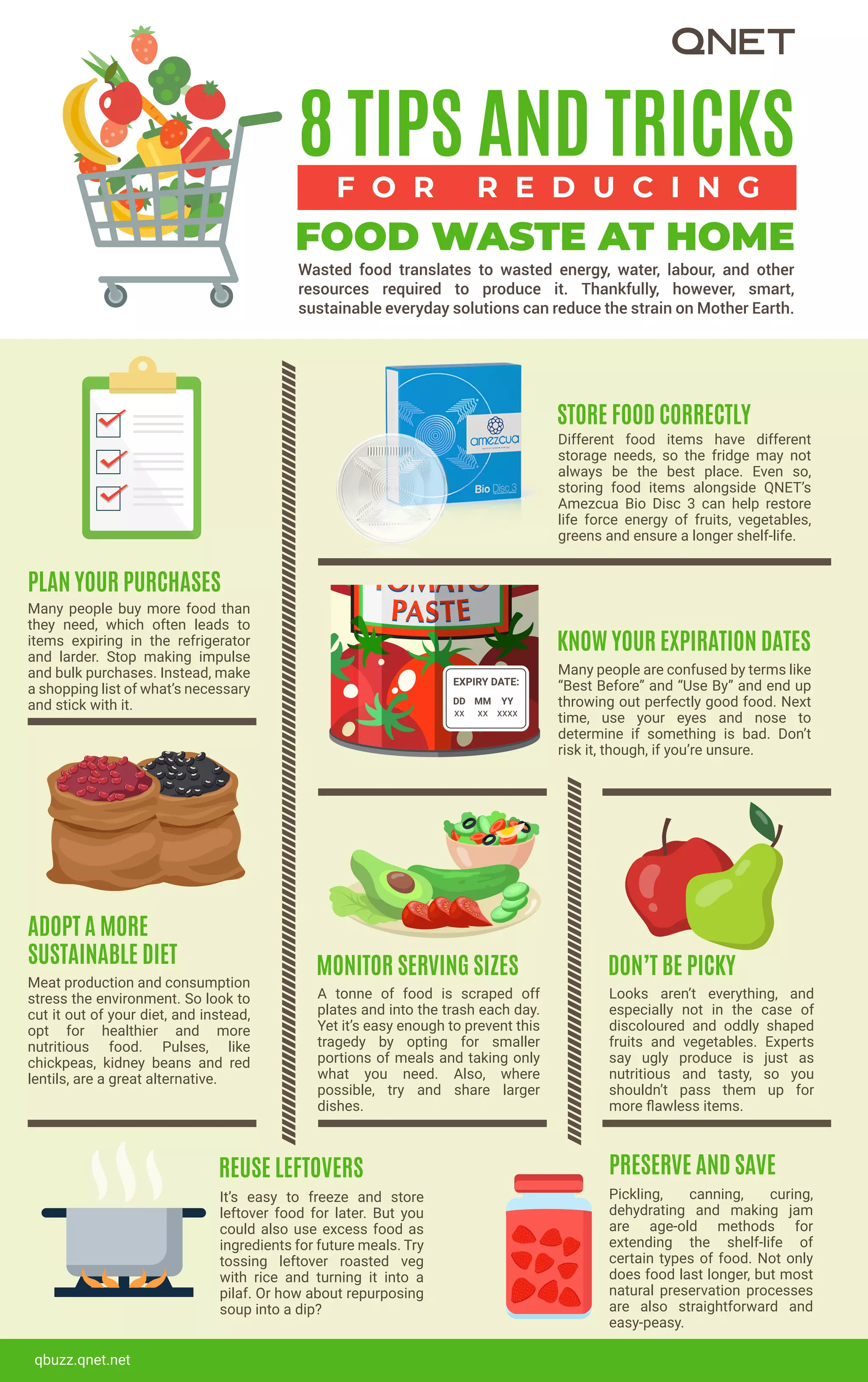 8 ways to reduce food waste at home | PDF