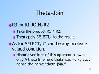 Relational Algebra | PPT