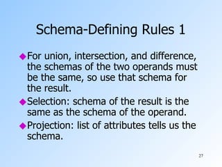 Relational Algebra | PPT