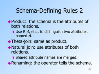 Relational Algebra | PPT