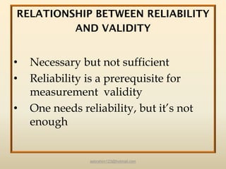 1 Reliability and Validity in Physical Therapy Tests | PDF