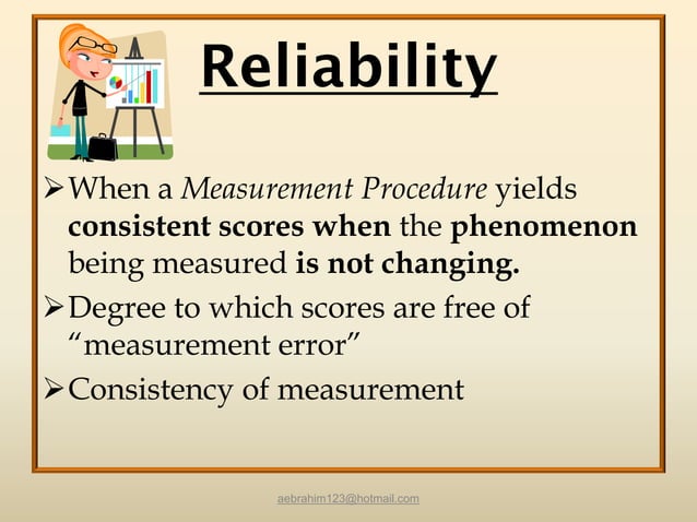 1 Reliability and Validity in Physical Therapy Tests