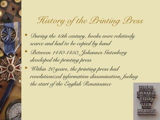 1 renaissance history & literature | PPT