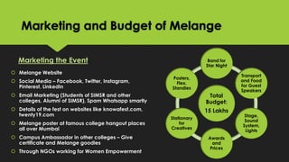 Repositioning College Fest - Melange | PPT | Free Download