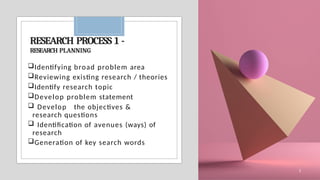 1-research planning and methodology approach | PPT