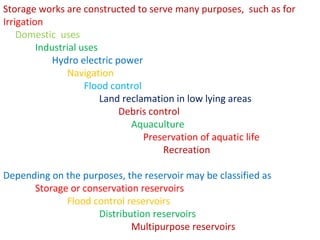 1. reservoirs unit ! | PPT