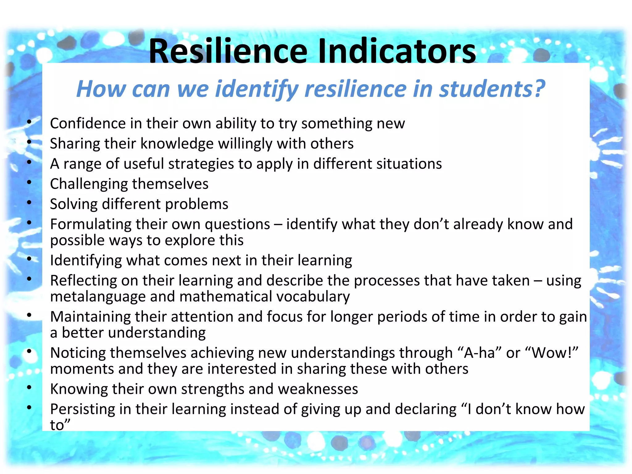 Resilience powerpoint | PPT