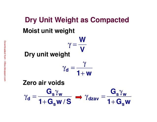 Review of soil mechanics