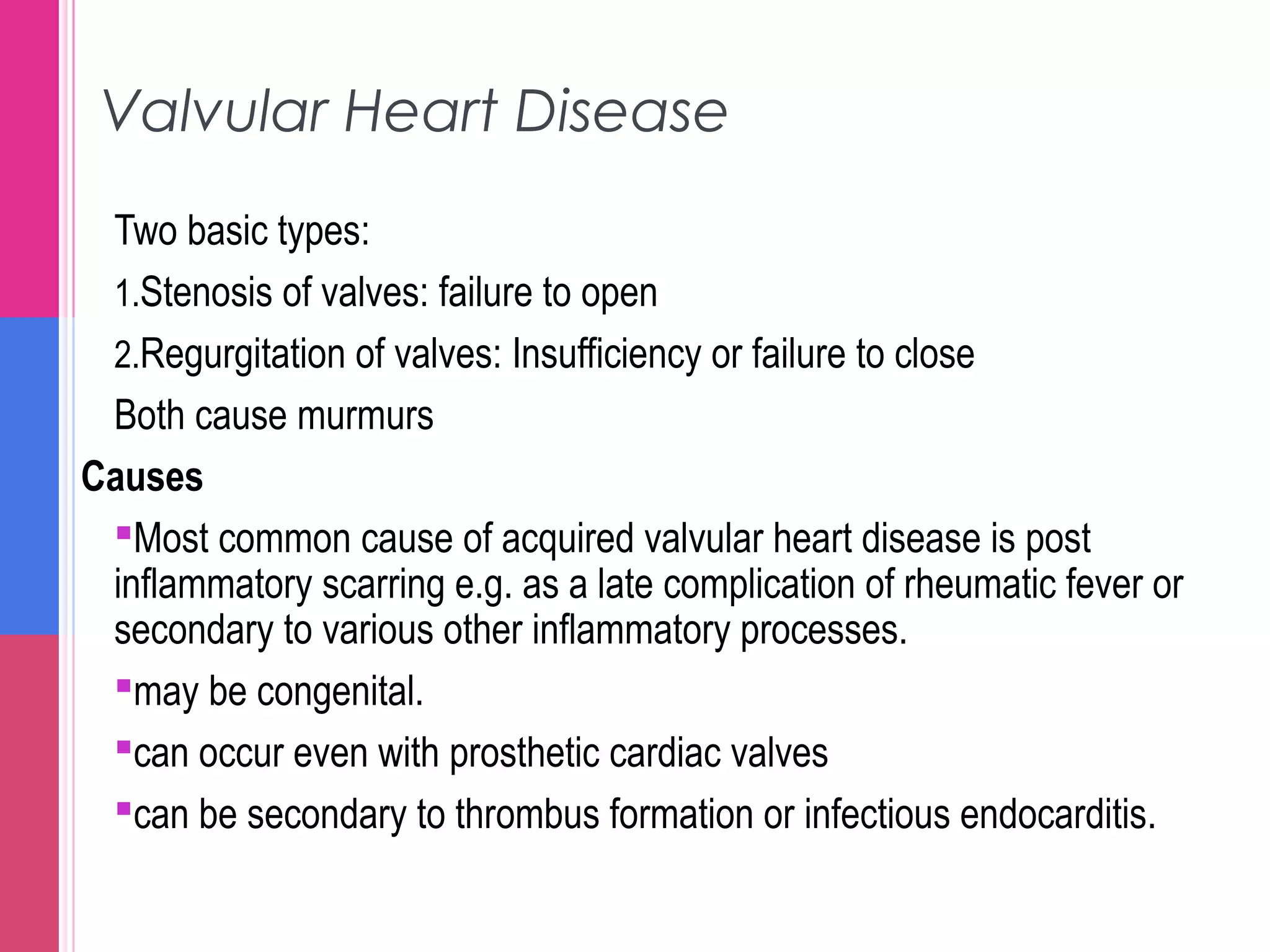 CVS Pathology 1 - Rheumatic heart disease, infective endocarditis and ...