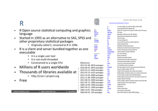 Overview of running R in the Oracle Database | PPT