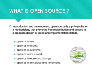 OPEN SOURCE SEMINAR PRESENTATION | PPTX