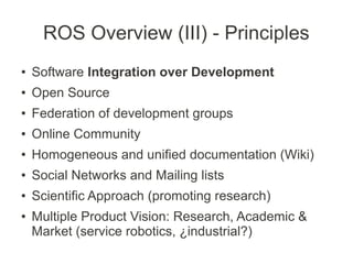 Ros platform overview | PDF
