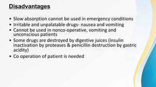1-Routes Of Drug Administration pharmacology.pptx | Digestive Disorders ...