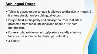 1-Routes Of Drug Administration pharmacology.pptx | Digestive Disorders ...