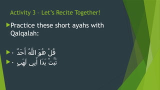 1- Rules of Tajweed Qalqalah_Letters.pptx