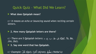 1- Rules of Tajweed Qalqalah_Letters.pptx