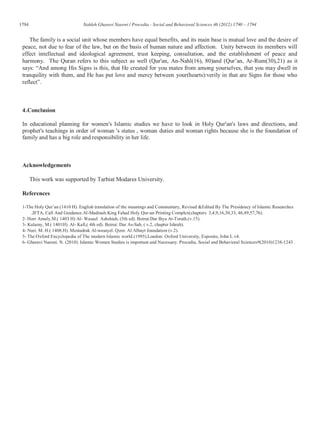 What is Women's Studies in Islam? | PDF