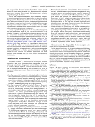 E-Government and Social Media as openess and anti-corruption tools | PDF