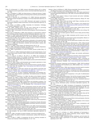 E-Government and Social Media as openess and anti-corruption tools | PDF