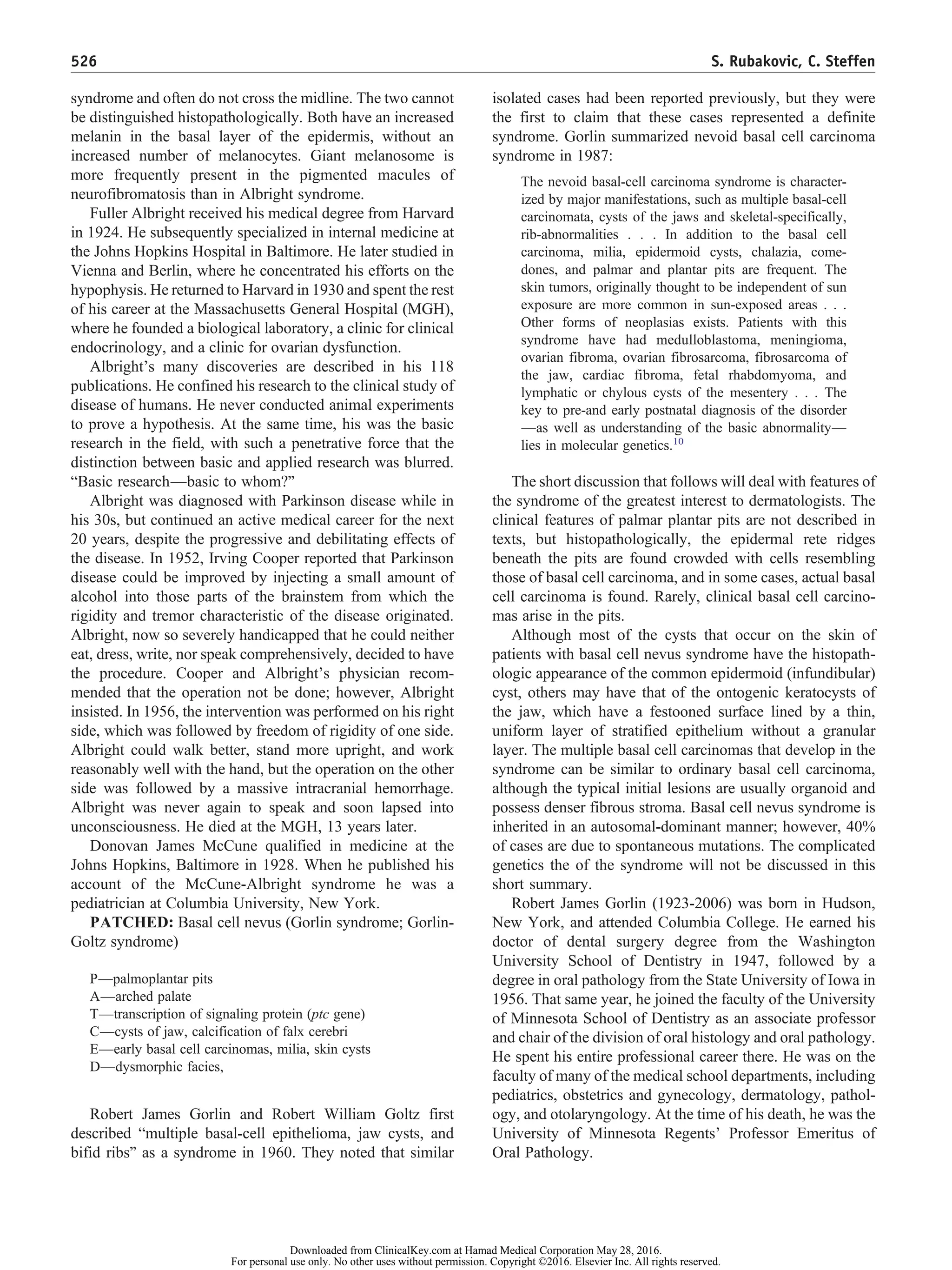mnemonics in dermatology | PDF