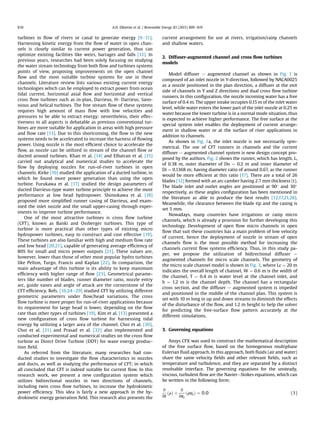Novel approach of bidirectional diffuser-augmented channels system for enhancing hydrokinetic ...