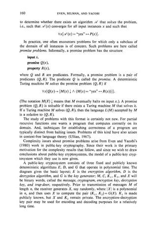 The complexity of promise problems with applications to public-key cryptography | PDF