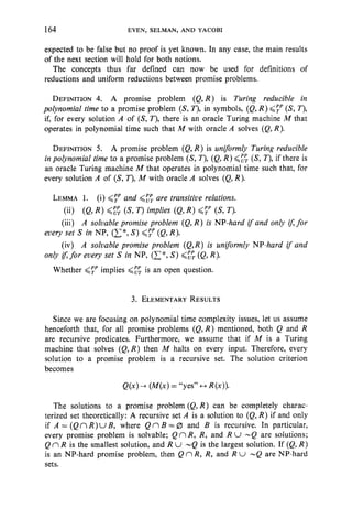 The complexity of promise problems with applications to public-key cryptography | PDF