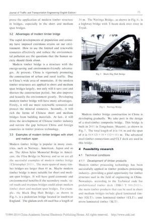 application of modern timber structure in short and medium span | PDF