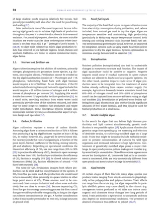 Micro - algae cultivation for biofuels: cost, energy balance, environmental impacts and future ...