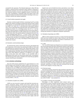 Techno- economics analysis of microalgal biomass production in a 1 ha ...