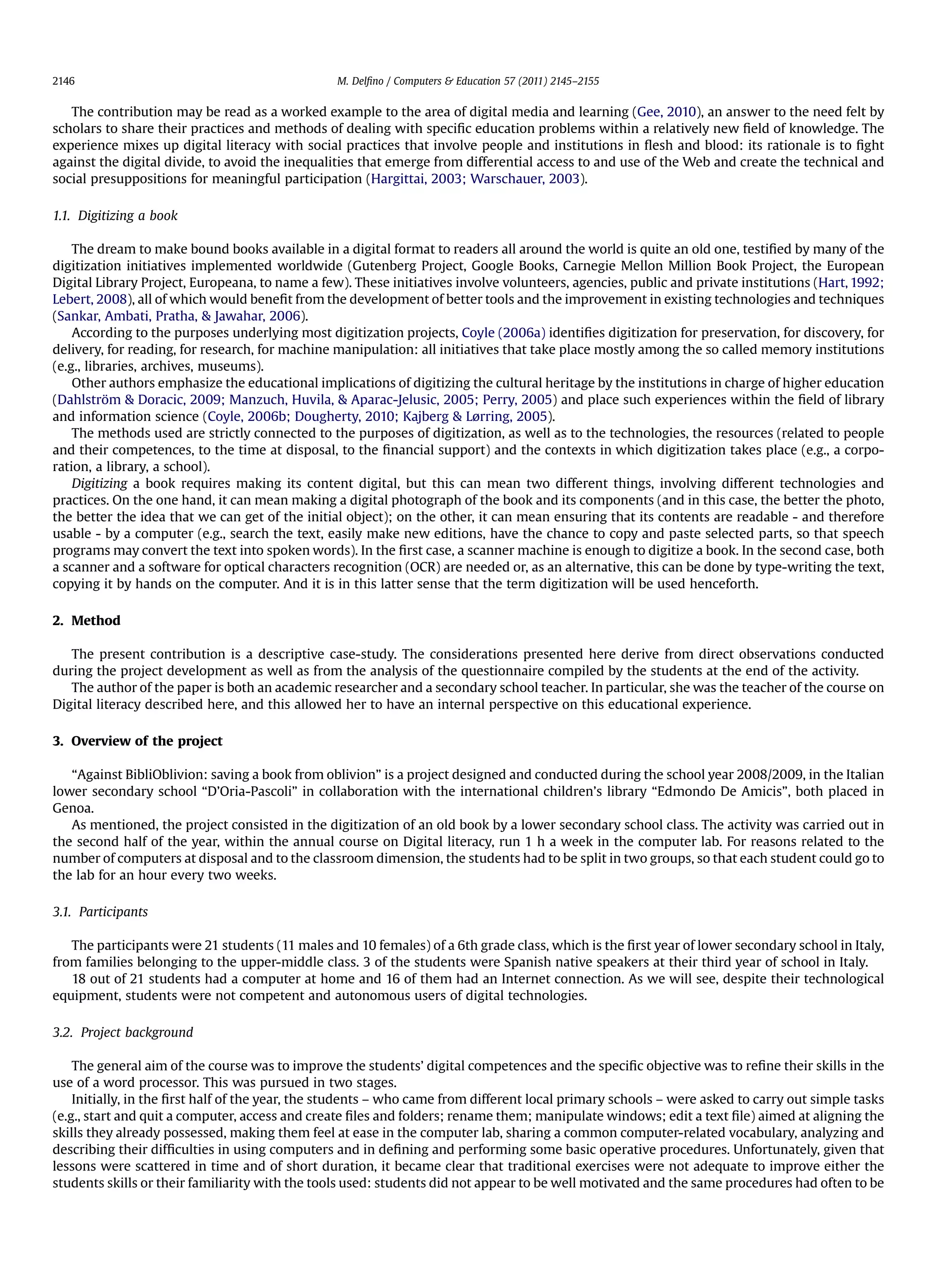 Against BibliOblivion: How modern scribes digitized an old book ...