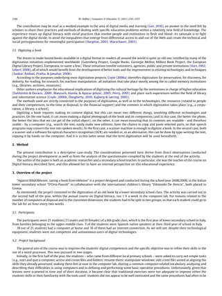 Against BibliOblivion: How modern scribes digitized an old book ...