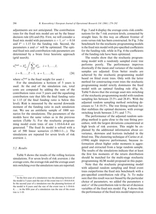 Scenario generation and stochastic programming models for asset liabiltiy management | PDF