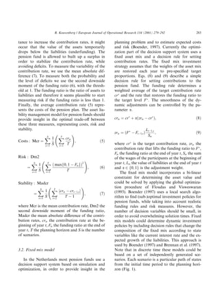Scenario generation and stochastic programming models for asset ...