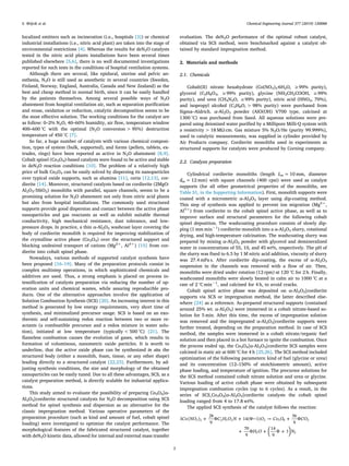 Robust Co3O4|α-Al2O3|cordierite structured catalyst for N2O abatement ...