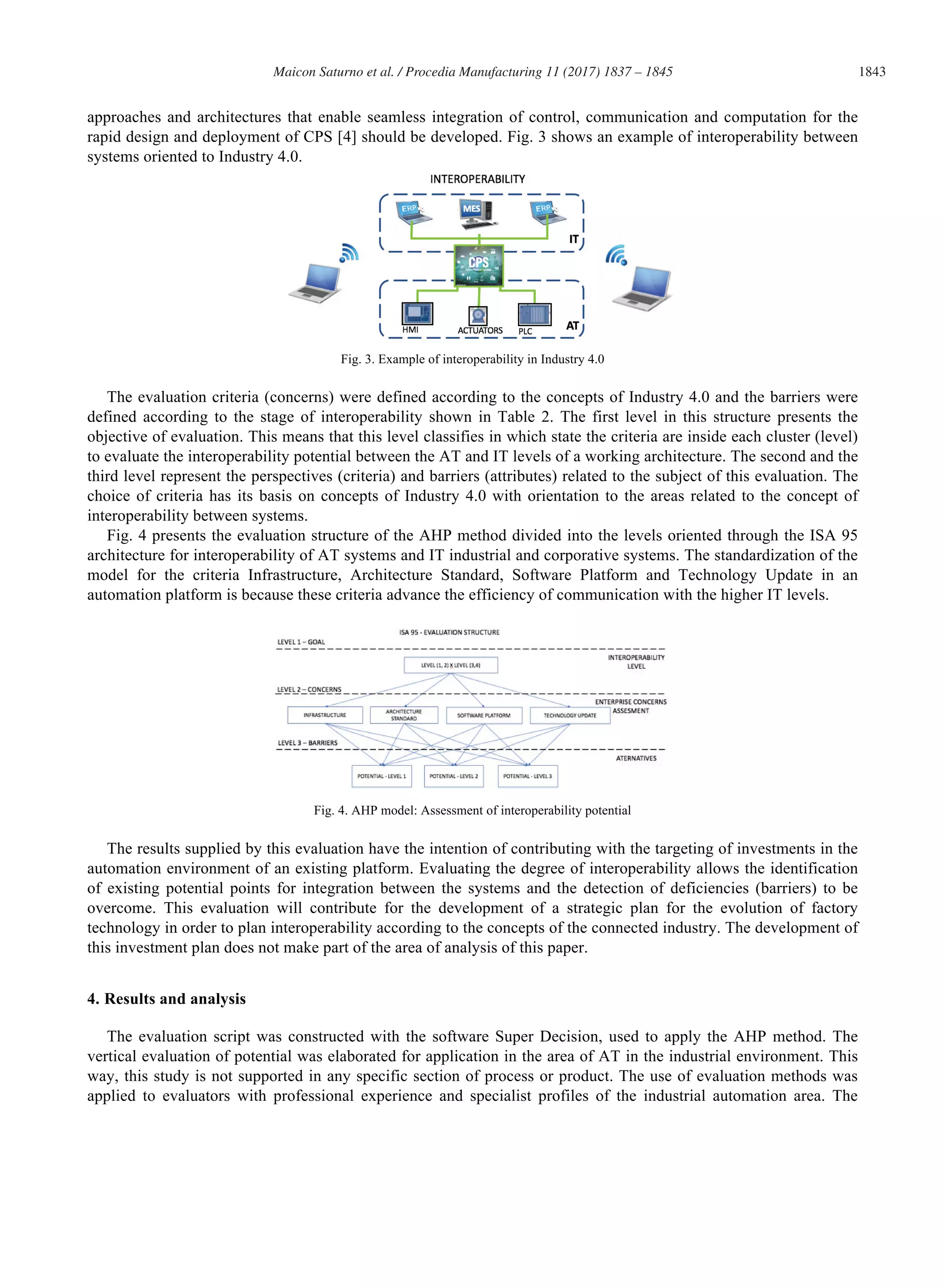 Evaluation Of Interoperability Between Automation Systems Using Multi