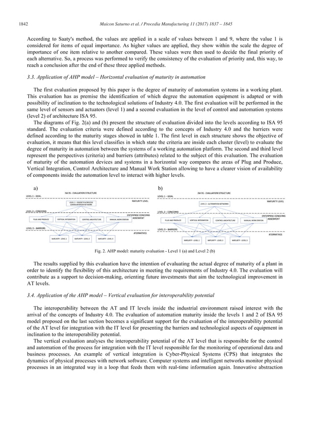 Evaluation of interoperability between automation systems using multi-criteria methods | PDF