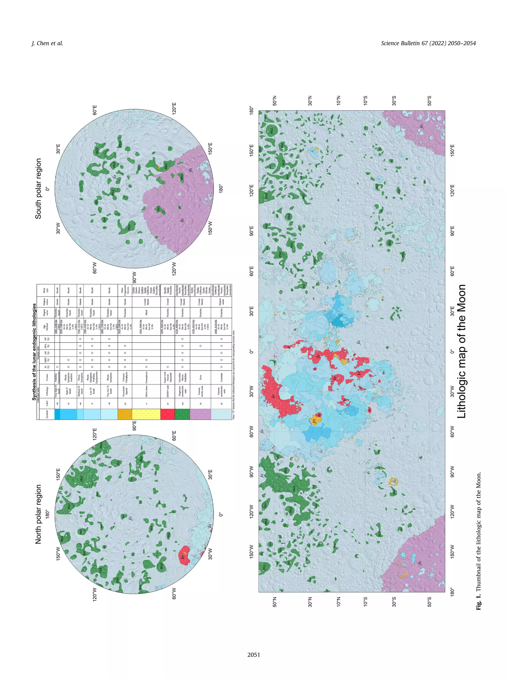 Digital and global lithologic mapping of the Moon at a 1:2,500,000 ...