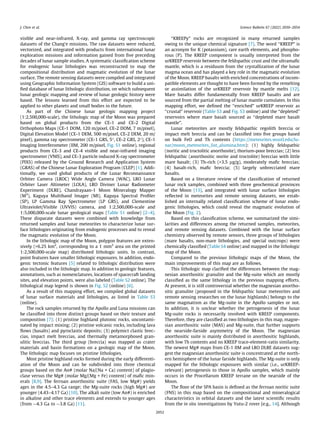 Digital and global lithologic mapping of the Moon at a 1:2,500,000 ...