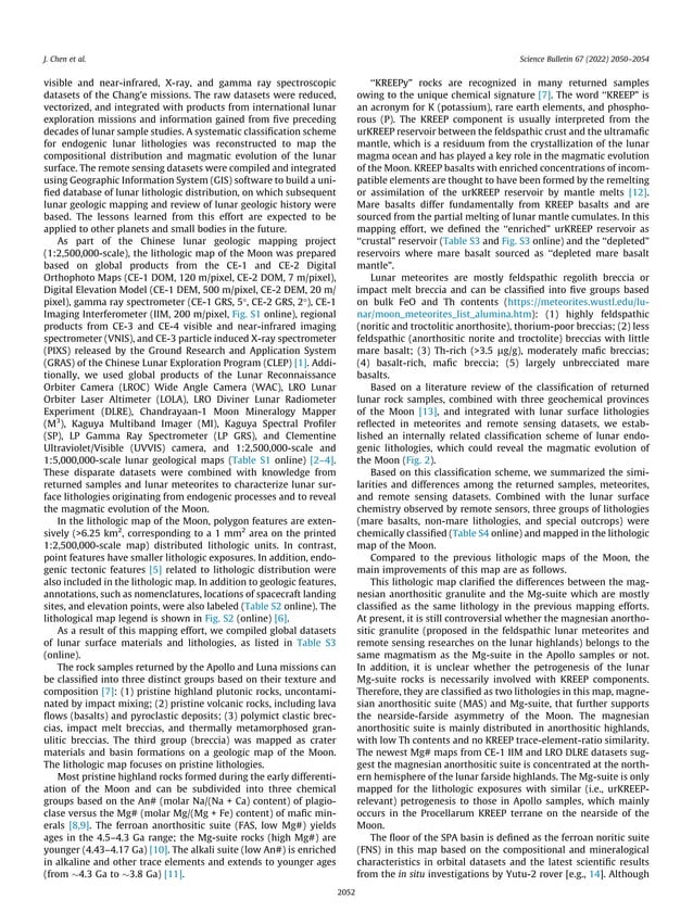 Digital and global lithologic mapping of the Moon at a 1:2,500,000 ...